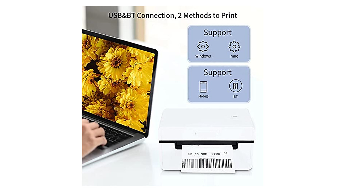 High-Speed Thermal Label Printer for 4x6 Shipping Labels