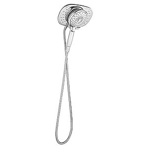 American Standard 9038254.002 Spectra Plus Duo 4-Function 2-in-1 Handheld and Fixed Shower Head 1.8 GPM, Polished Chrome