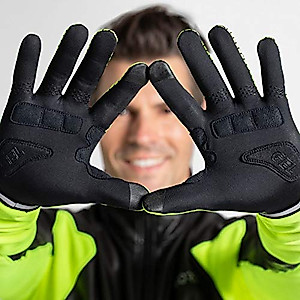 GORE WEAR Bike Wear Unisex C3 GTX I Stretch Mid Gloves, neon Yellow/Black, 3X-Large