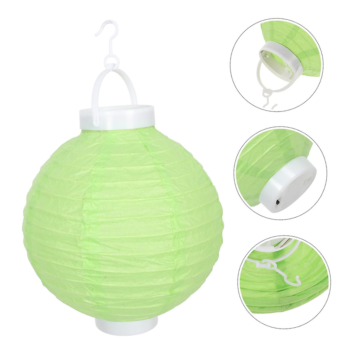 2pcs Solar Bulb Light Outdoor Hanging Lights Yard Hanging Lights Waterproof Hanging Light Solar Lantern Outdoor