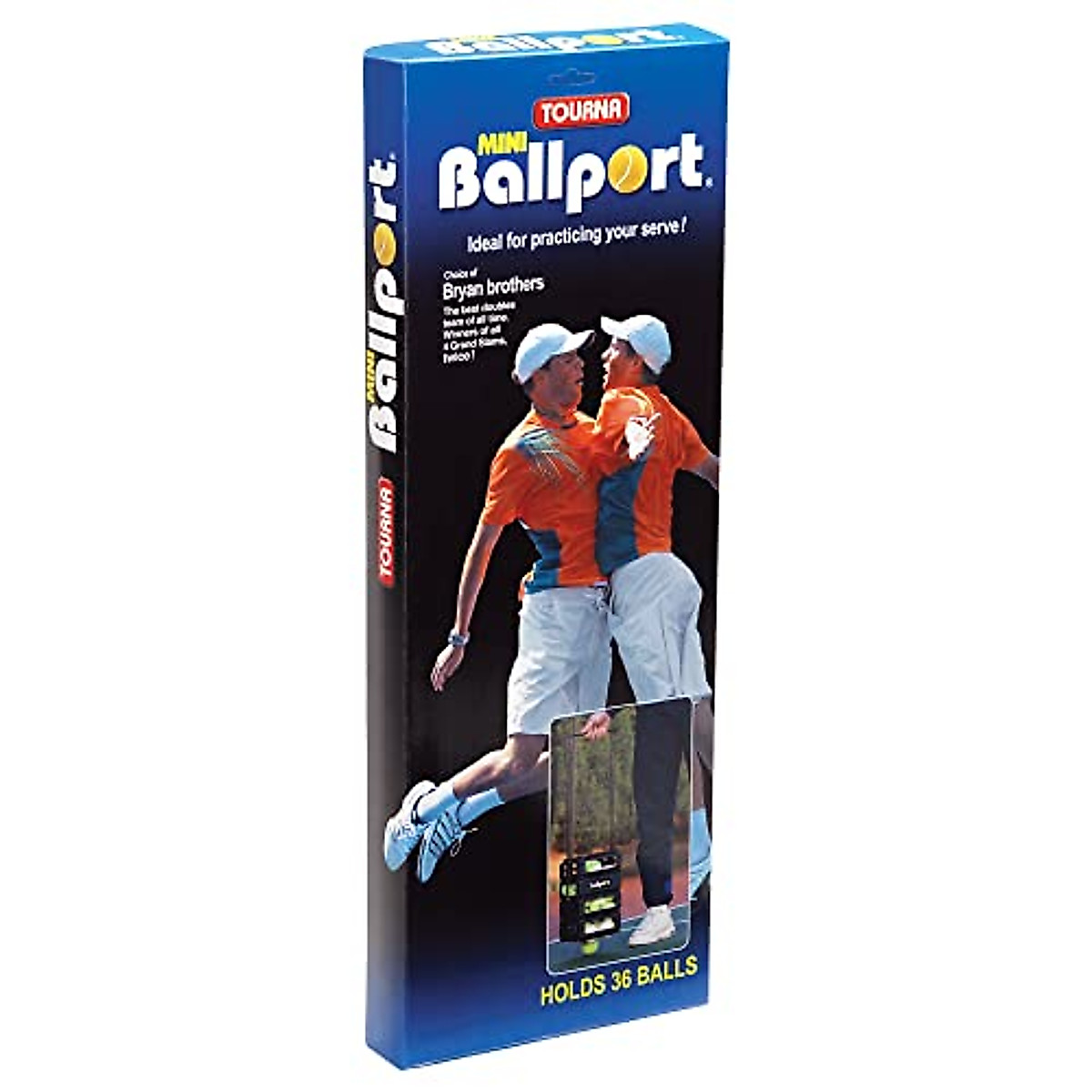 Tourna Mini Ballport Ball Pick up for Tennis - Blue