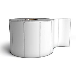 800530-105 Compatible KENCO® Brand 3 inch x 1 inch with perf Direct Thermal Labels to fit Eltron or Zebra Printers. 1 in. Core, 1,380 Labels Per Roll, 12 Rolls Per Case