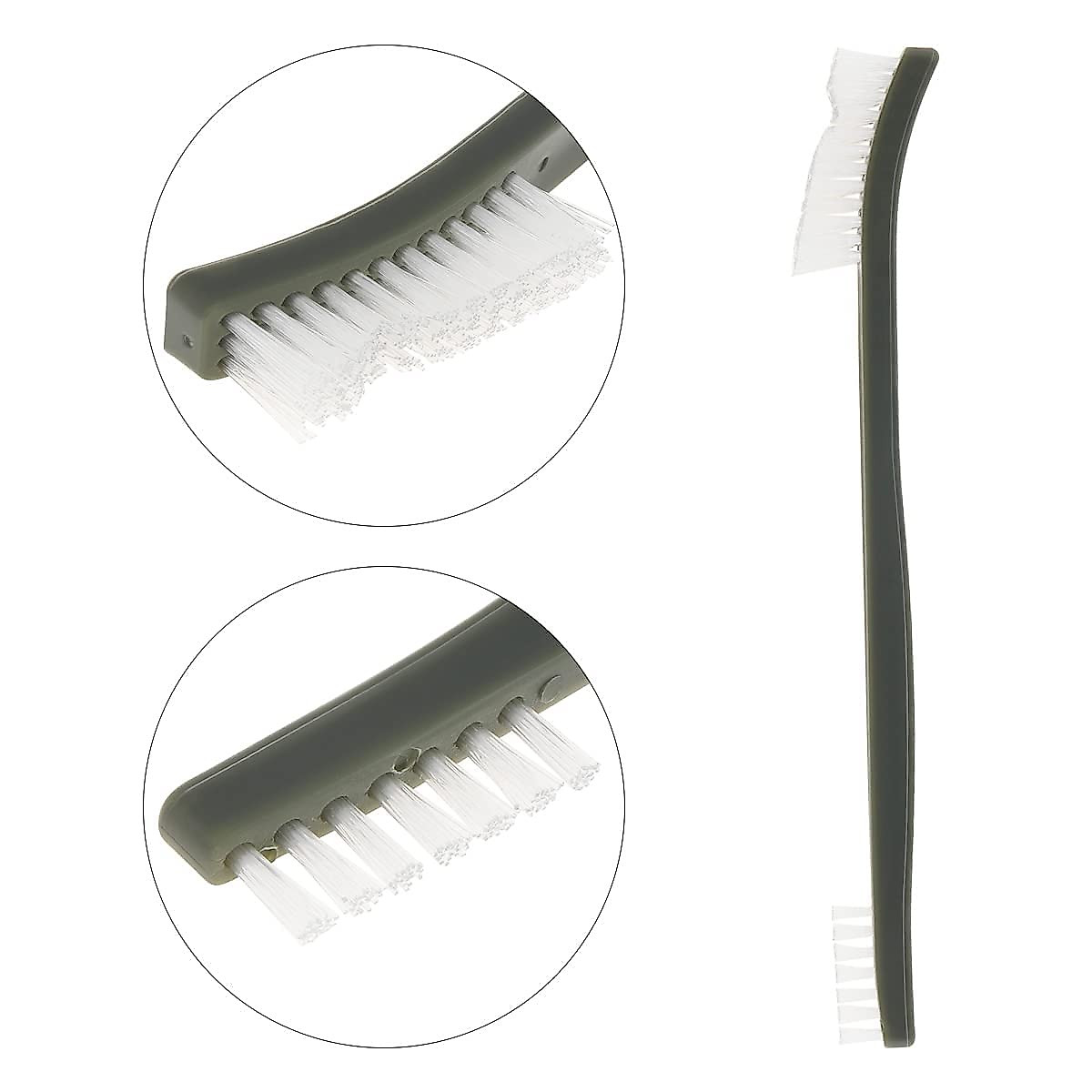 【The Best Deal】OriGlam 3pcs Mini Wire Brush Set, Rust Paint Metal Cleaner, Cleaning Welding Slag and Rust, Handy Steel/Nylon/Brass Brush Set Suitable for Cleaning Paint/Rust/Dirt