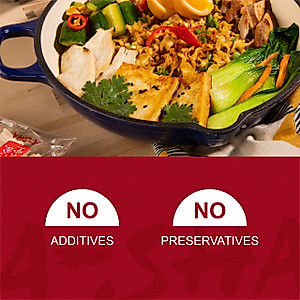 A-Sha Chewy Knife Cut Squiggly Noodles With Sesame Scallion Sauce - Healthy Ramen Noodles, 1 Bag(4 Servings)