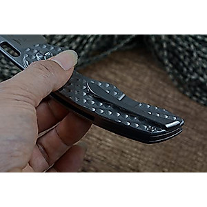 TwoSun Knife M390 Fold Satin Blade Flipper Gift Titanium Handle TS177
