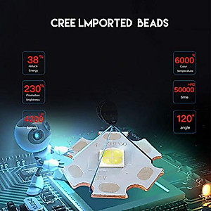 AHWZ 20W HD LED Logo GOBO Projector Light Manual Zoom for Restaurant Bar Company Wedding Hotel Advertising Signs