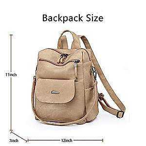 Pu Leather Backpack Purse For Women Fashion Multipurpose Design Daypack Handbag Ladies Shoulder Bags Travel Backpack