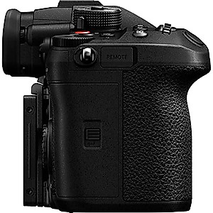 Panasonic Lumix GH6 Mirrorless Camera (DC-GH6BODY) + Sony 64GB Tough SD Card + Card Reader + Corel Photo Software + Case + Flex Tripod + Hand Strap + Memory Wallet + Cap Keeper + More