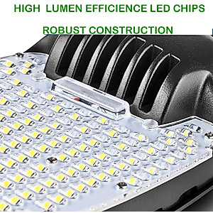 115W LED Corn Retrofit Lamps, Rotatable E39 Mogul Base, 5000K 15500 LM (400-500W MH Equiv.) 180° Commercial LED Paddle Bulb for Retrofitting Parking Lot Wall Pack Flood Lighting Fixtures (8)