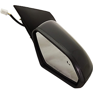 Kool Vue Driver & Passenger Side Power Non-Heated Mirrors for Hyundai Sonata 2018-2019 With Blind Spot Monitor; Without Memory Paintable