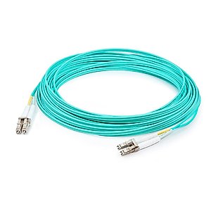 AddOn Add-On Computer 10m Laser Optimized Multi-Mode Fiber Duplex LC/LC OM3 Aqua Patch Cable (ADD-LC-LC-10M5OM3)