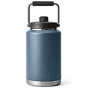 YETI Rambler Gallon Jug, Vacuum Insulated, Stainless Steel with MagCap, Nordic Blue