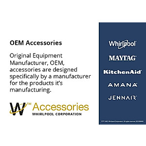 Whirlpool W10536339 Genuine OEM Warming Drawer Heat Deflector For Ovens – Replaces 2684956, PS5136123, W10489569