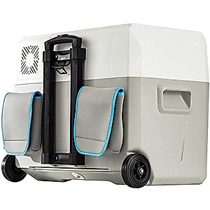 GOSUN Chill Solar Cooler + SolarTable 60 & PowerBank+ | ISolar Powered Cooler, Wheels & Portable Foldable Solar Table |Solar Power Charger