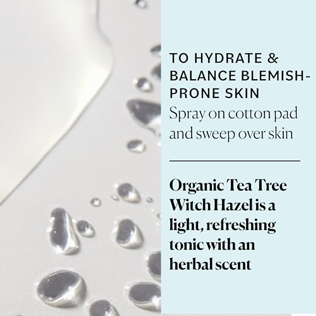 Sky Organics Organic Tea Tree & Witch Hazel for Face, Purifying Facial Toner to Hydrate, Soothe, Cleanse and Balance Blemish-Prone Skin, Helps Minimize The Appearance of Pores, 8 fl oz