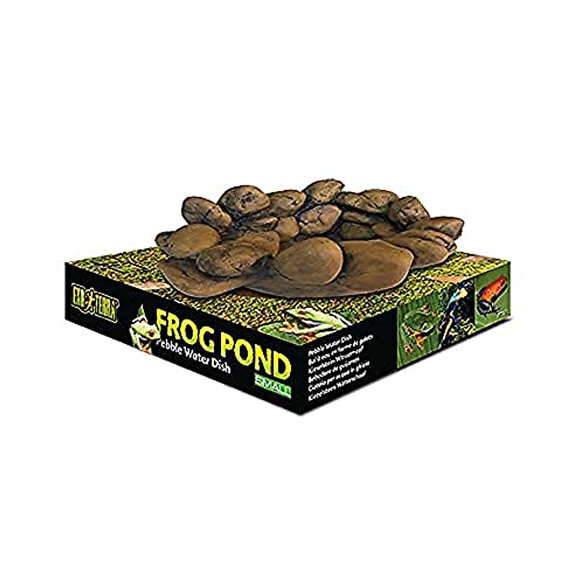Exo Terra Frog Pond, Amphibian Terrarium Water Source, Small