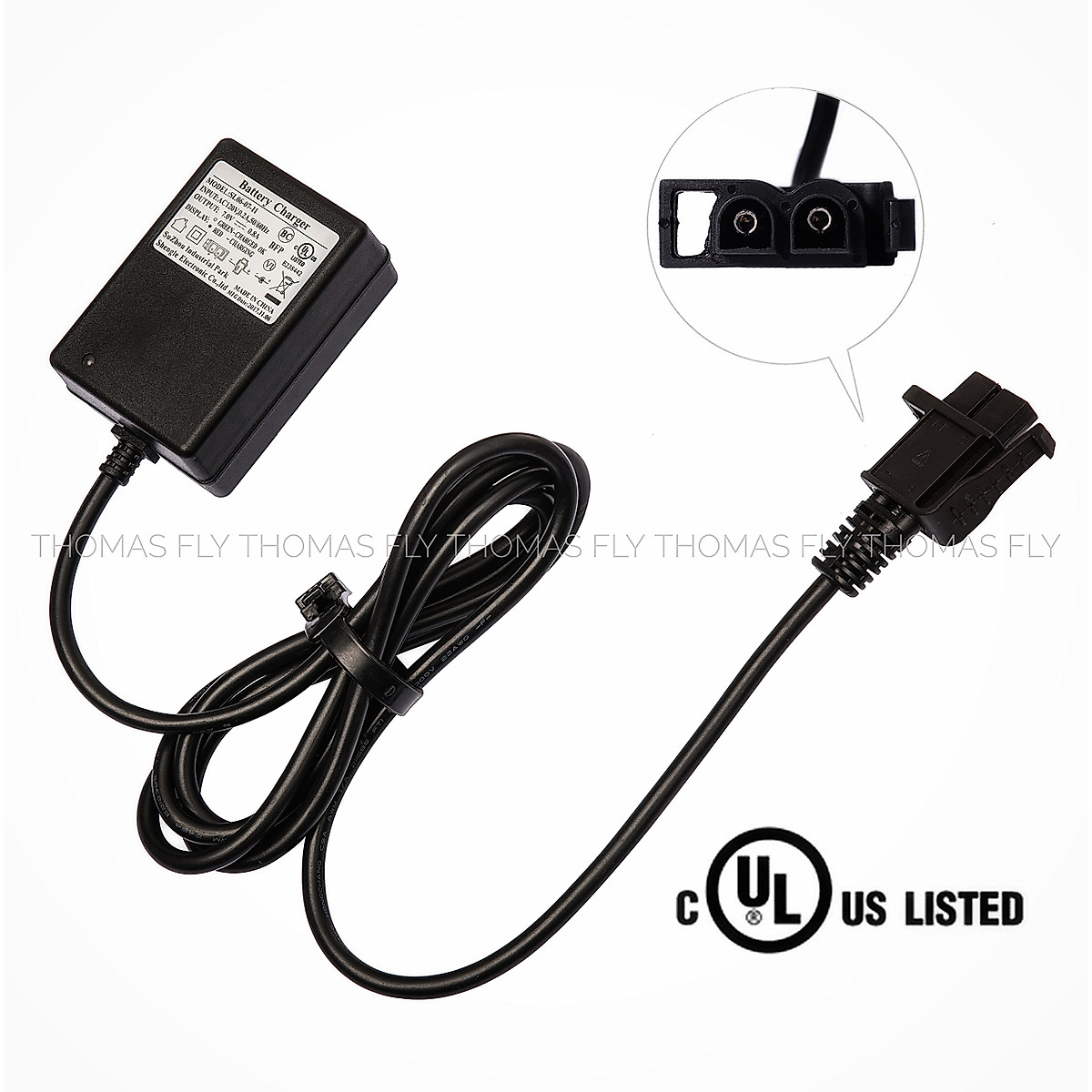 6 Volt Battery Charger for Kids Ride On Car, 6V Charger for Mercedes A45 Batman Car Disney Frozen 3-Wheel Scooter Powered Ride On Toys A Plug