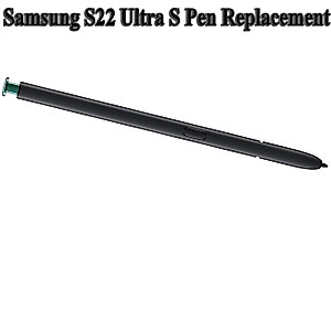 2 Pack for S22 Ultra Pen Replacement for Samsung Galaxy S22 Ultra 5G, Galaxy S22 Ultra Stylus S Pen +Tweezer withoutBluetooth(Green)