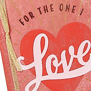 Hallmark Sweetest Day Card (For The One I Love)