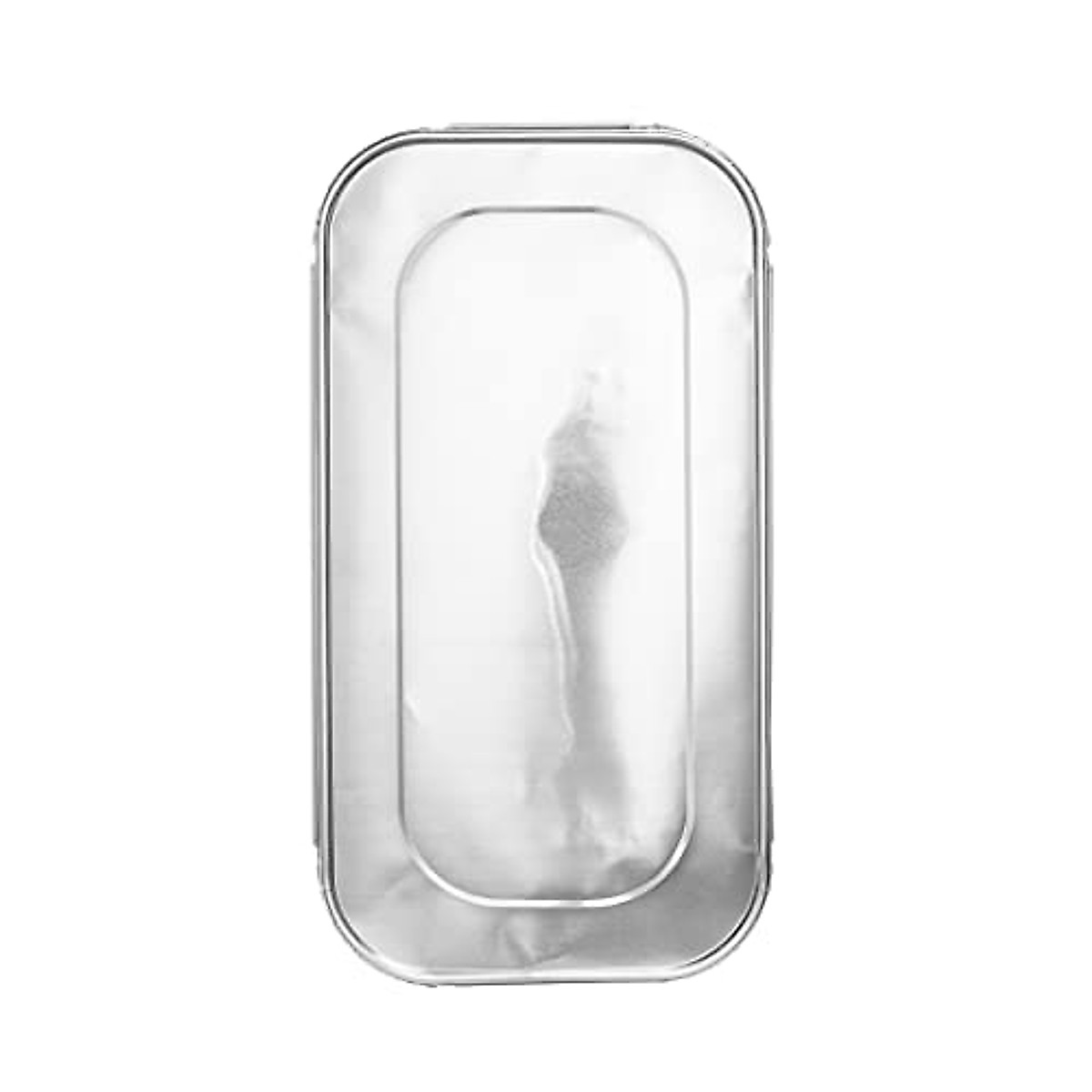 Restaurantware LIDS ONLY: Foil Lux Foil Pan Lids 25 Oven-Ready Foil Tray Lids -Pans Sold Separately Fits 1/3 Third-Size Steam Table Lids FreezableSilver Aluminum Disposable Baking Pan Lids