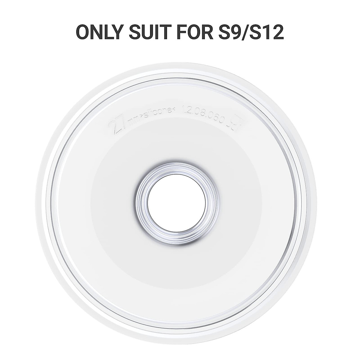 Momcozy Flange 27mm Compatible with Momcozy S9/S12 Wearable Breastpump, Made by Momcozy, Wearable Breast Pump Shield/Flange, Momcozy Pump S9/S12 Parts Replace,1Pc (27mm)