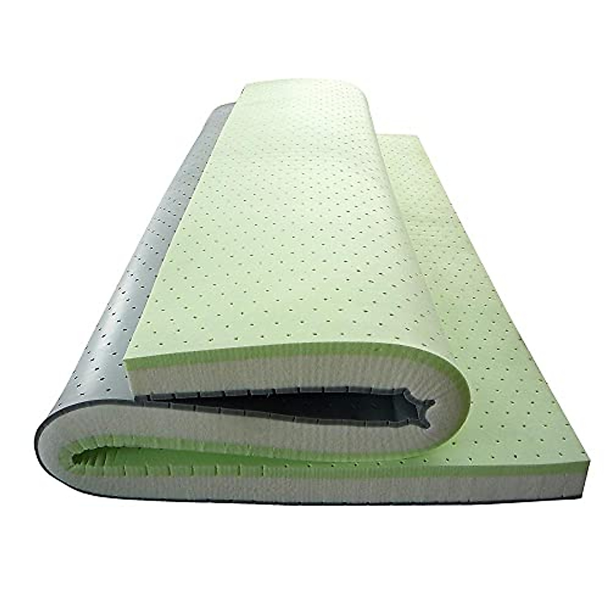 QQCC Mattress Topper Thai Natural Latex Mattress Soft Sleeping Bed Topper Memory Japan Tatami Mat Mattress (Color : 120x200x5 cm, Size : 15)