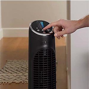 Quiet-Running 8-Speed Oscillating Tower Fan