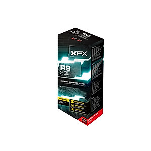 XFX Black Edition Double D Radeon R9 290 980MHz 4GB DDR5 DP HDMI 2XDVI Graphics Cards R9290AEDBD