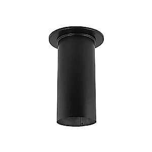 Duravent 7DBK-SC Slip Connector w/Trim, Black