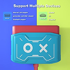 Switch Docking Station for Nintendo Switch,Portable Switch Dock Replacement for Nintendo Switch Dock Switch HDMI Adapter USB 3.0 Switch TV Dock,Nintendo Switch Travel Dock,Nintendo Switch Accessories