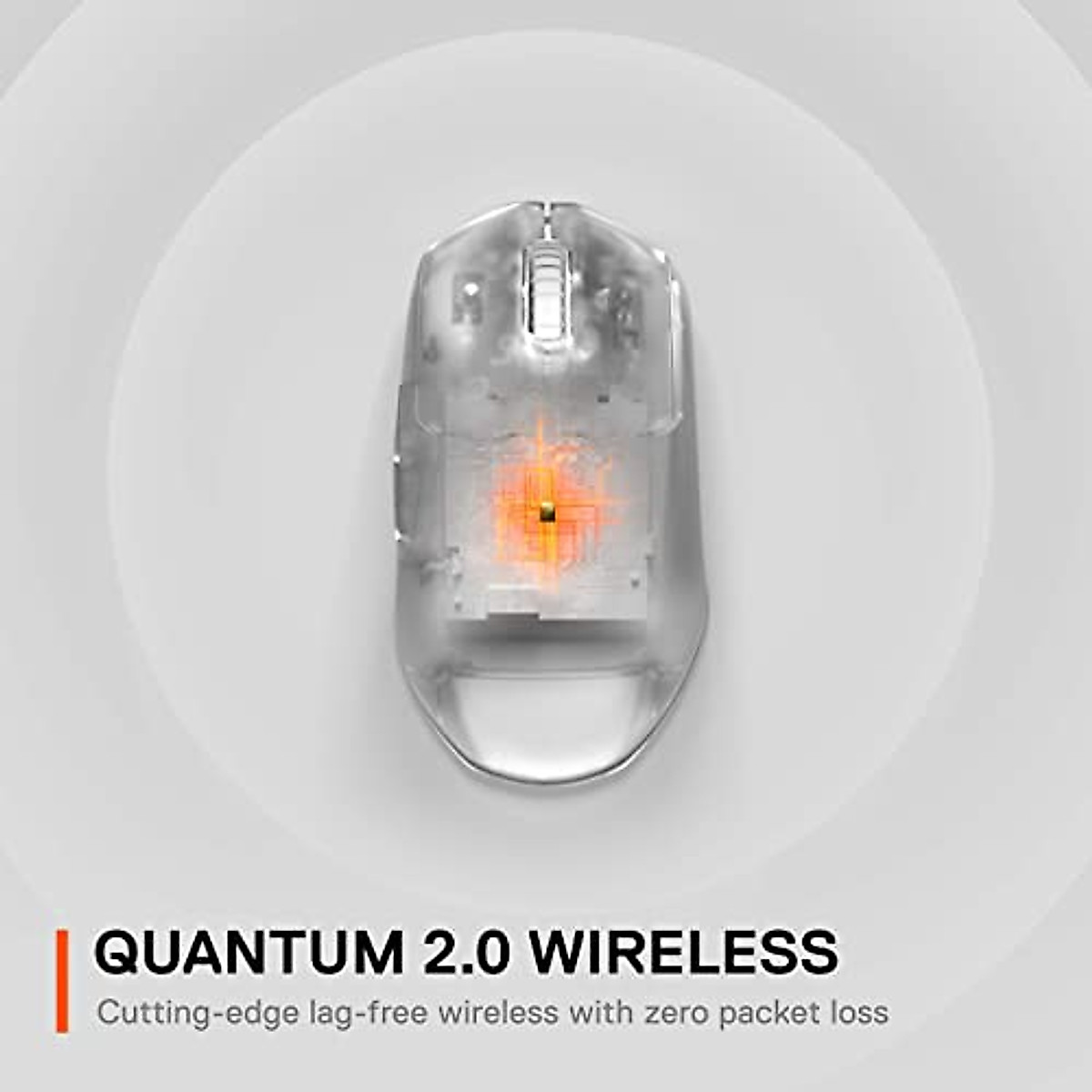 SteelSeries Prime Mini Wireless FPS Gaming Mouse – 100 Hour Battery – USB-C – 18,000 CPI TrueMove Air Optical Sensor – 5 Programmable Buttons – Magnetic Optical Switches – Mini Form Factor (Renewed)