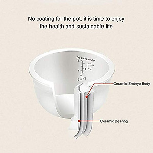 Tianji Electric Rice Cooker FD30D with Ceramic Inner Pot, 6-cup(uncooked) Makes Rice, Porridge, Soup,Brown Rice, Claypot rice, Multi-grain rice,3L