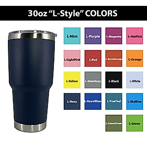 Personalized Tattoo Artist Tumbler - 30 oz Tumbler with Lid - Laser Engraved - Stainless Steel - Vacuum Insulated