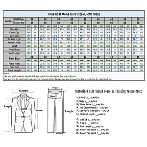 Zeattall Men's Suit 2 Pieces Slim Fit Double-breasted Blazer Wedding Groom Tuxedos(34 Regular,White)