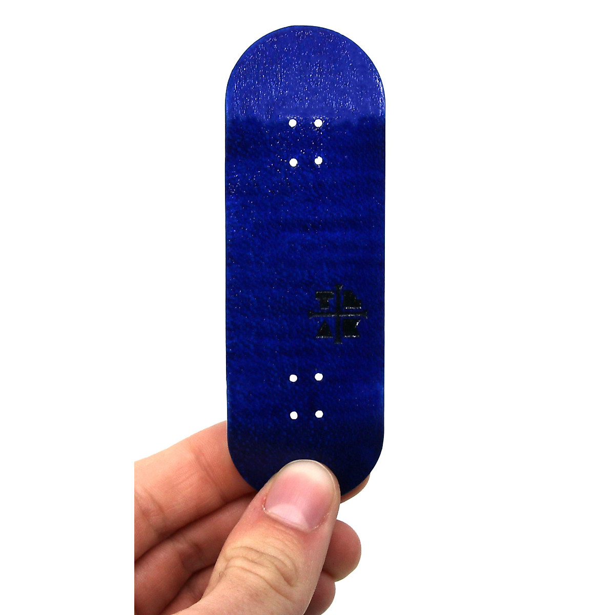 Teak Tuning 32mm Pro Fingerboard Complete - Fully Assembled with Pro Level Components - Pro Shaped Wooden Deck (32x97mm), UltraSpin Bearing Wheels, Prodigy Gen2 Trucks - The Midnight Blues