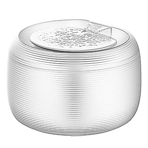 Nugget Lite Pet Water Fountain | 2.5 L Drinking Fountain for Cats and Dogs (White)