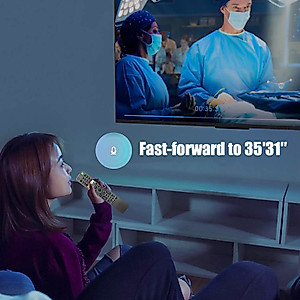 New RMF-TX500U RMFTX500U Voice Remote Control for Sony Smart TV KD55X9500G KD55X9000H KD65X9000H KD75X9500G KD85X9500G KD55X9500H Controller with Two Batteries