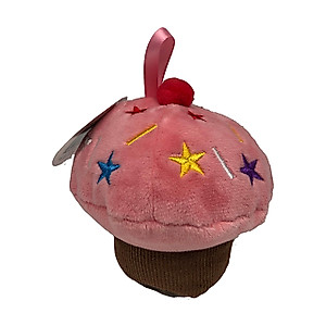 Baby Paper Baby Toys Strawberry Cupcake Toy | Sensory Toys for Baby Girl & Baby Boy | Toddler Toys Promote Sensory Play | Stuffed Toys Safe for Kids & Infants | Washable, Portable, & Lovable