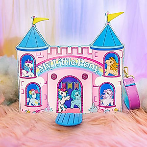 Loungefly My Little Pony Castle Crossbody Bag