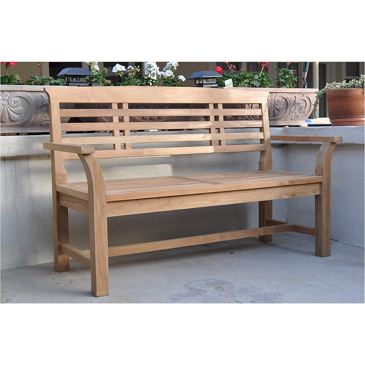 Anderson Teak BH-257 - No Cushion Sakura 2-Seater Bench