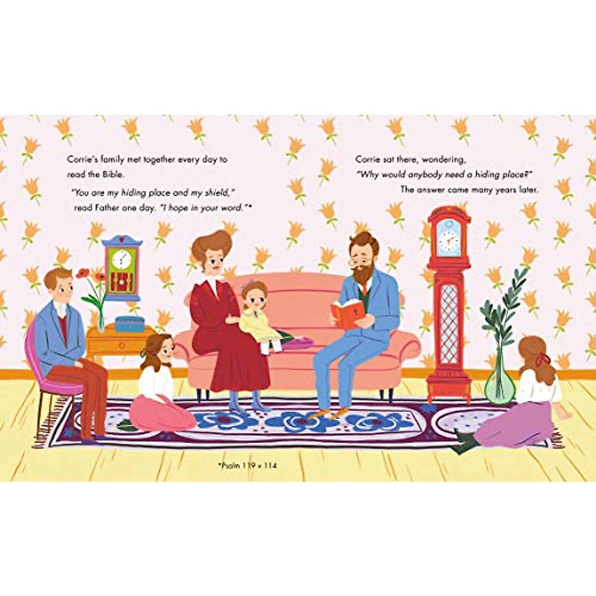 Corrie ten Boom: The Courageous Woman and The Secret Room (Inspiring illustrated children's biography of Christian female who saved hundreds of Jewish people in World War 2. Beautiful hardback gift for kids 4-7)