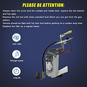 Fuel Pump Sender Assembly SP2007H for 1991-1996 Ford F Super Duty V8-7.5L, for 1991-1997 Ford F-150 L6-4.9L, for 1991-1997 Ford F-350 V8 (After Axle Tank; Steel Tank; 18 Gal) FP2159M