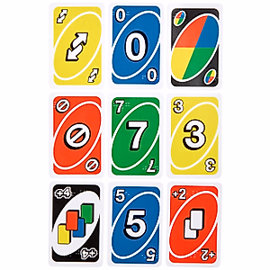 Mattel Games UNO Braille Card Game for Kids & Adults with Cards Specially Designed for Blind and Low-Vision Players
