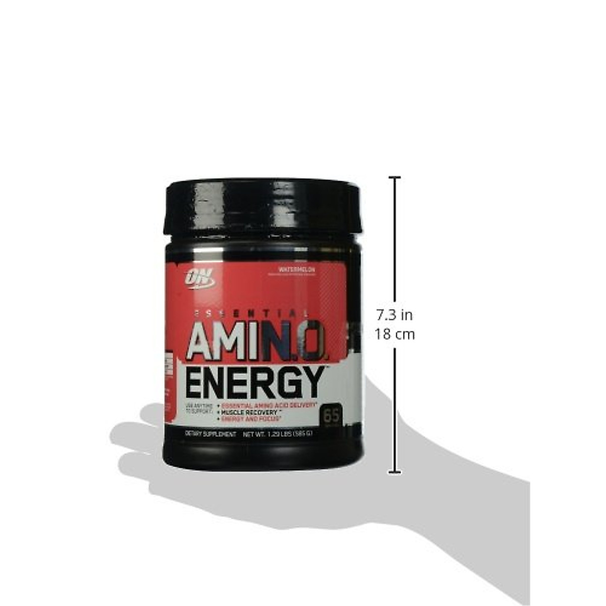 Optimum Nutrition Essential Amino Energy with Green Tea and Green Coffee Extract, Flavor: Watermelon, 65 Servings