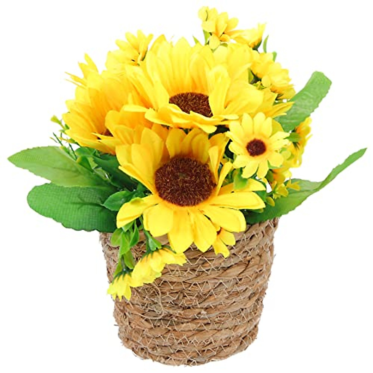 Abaodam Artificial Potted Plant Mini vase Faux Plants Indoor Eucalyptus Plant Faux Plant Bonsai Faux Potted Plants Artificial Hanging Plants Silk Flower False Green Plants Simulated Bonsai