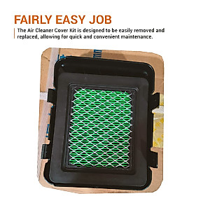 17211-ZL8-023 Air Filter 17231-Z0L-050 Cleaner Cover Exact fit for Honda GCV160 GCV190 GC160 GC190 Engine HRB216 HRB217 HRR216 HRS216 HRT216 Motor Lawn Mower