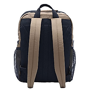 WOLVERINE 36 Can Cooler Backpack | Durable Nailhead Nylon, Dual Compartment Cooler & Dry Storage, Padded Mesh Back Panel, & Exterior Water Bottle Pockets