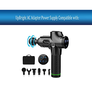 UpBright New Global 25.2V AC/DC Adapter Compatible with Farsaw Model 18650 Massage Gun Deep Tissue Percussion Massager DC in 25.2 V 1A 2500mAh Li-ion Battery Charger Power Supply Cord Cable Mains PSU