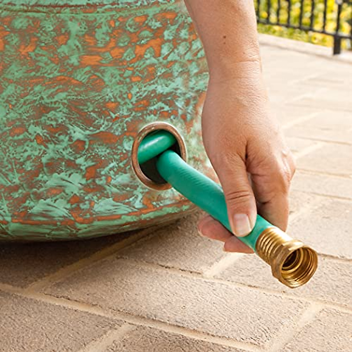 Liberty Garden 1917-G Hose Pot, Hammered, Patina