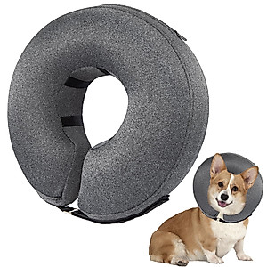 GREMCADA Dog Cone Collar, Gray,M-3